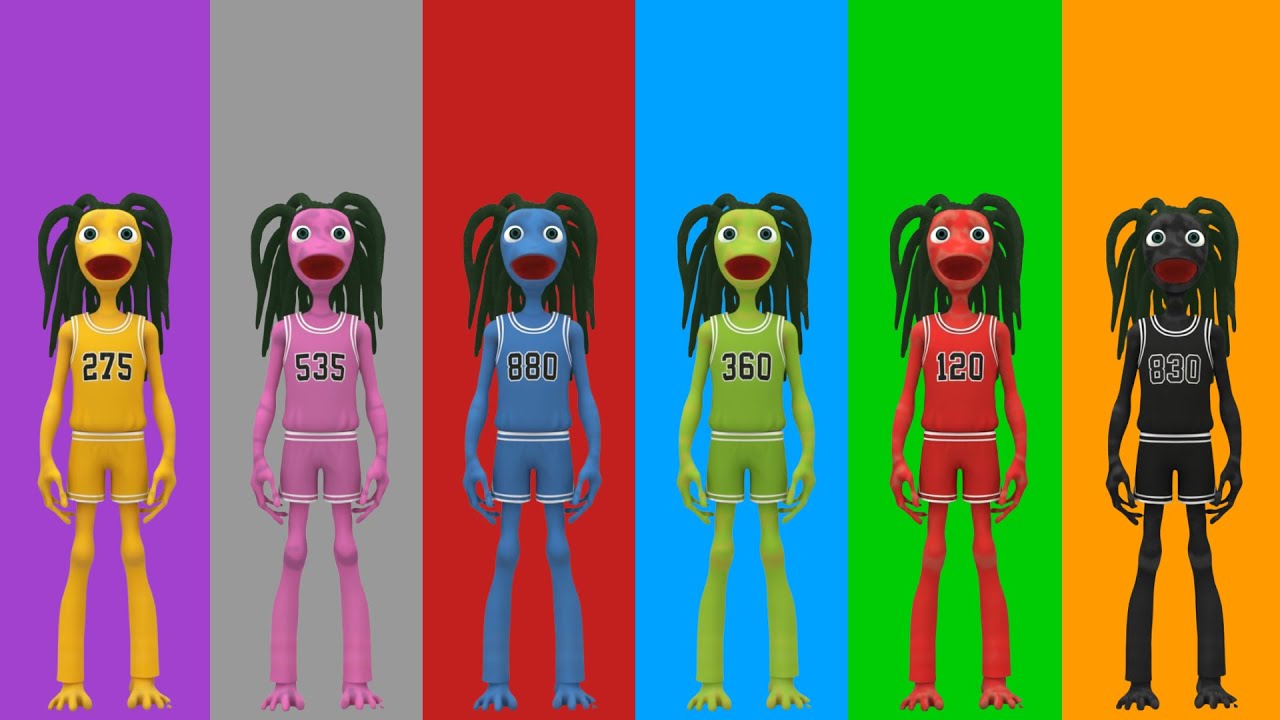 Wrong Heads DAME TU COSITA and PATILA Alien Green El Chombo Dance ...