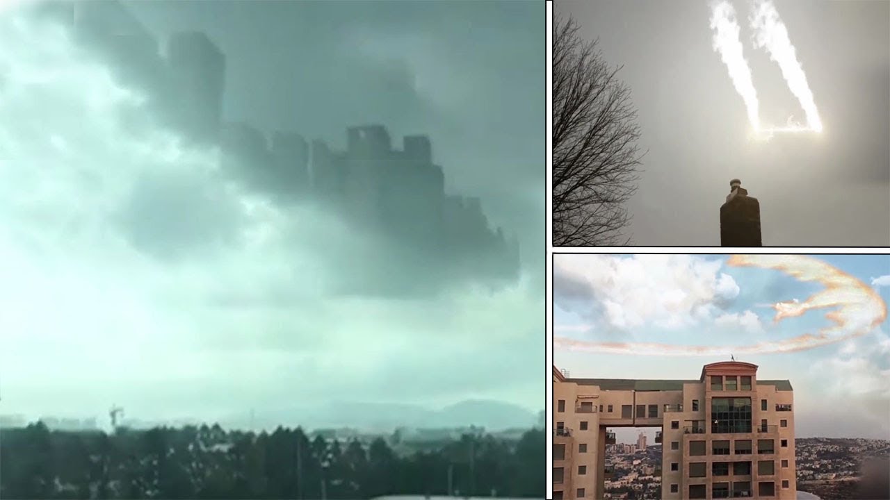 Top 10 Unexplained Mysteries In The Sky Caught On Camera Youtube