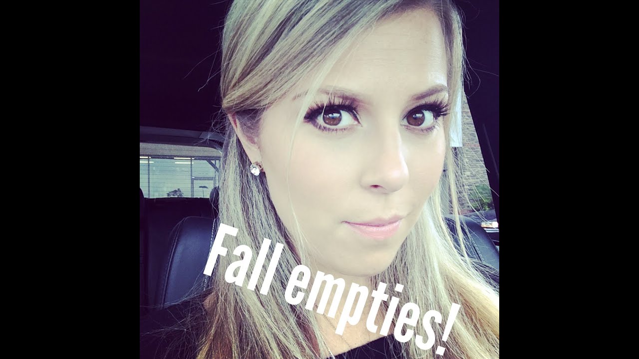Current Empties Products I ve Used Up FALL 14 YouTube current-empties-products-i-ve-used-up-fall-14-youtube