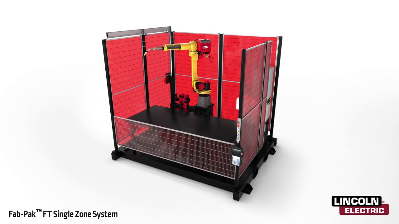 Fab-Pak FT SS Robotic Welding Cell - YouTube