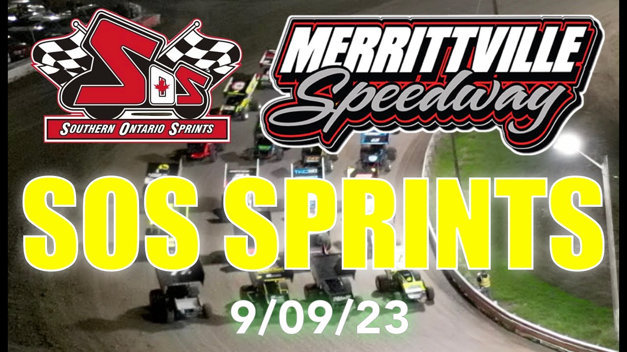 🏁 Merrittville Speedway 9/09/23 SOS SPRINTS FEATURE RACE - 360 Sprints ...