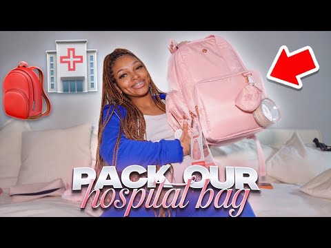PACK OUR HOSPITAL BAG WITH ME 🏥💞