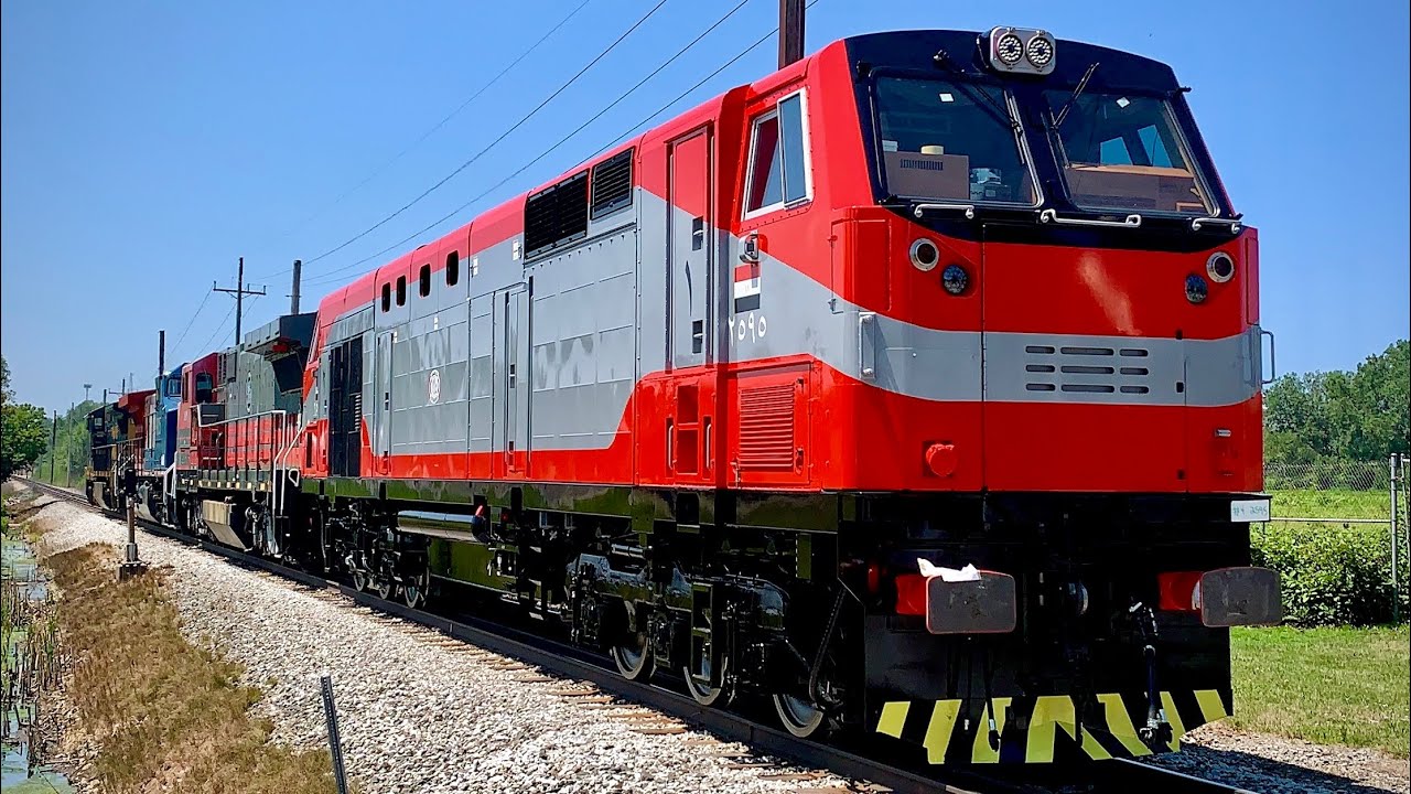 Egyptian Railways ES30ACi #2595 Tests in Full Paint for the First Time ...
