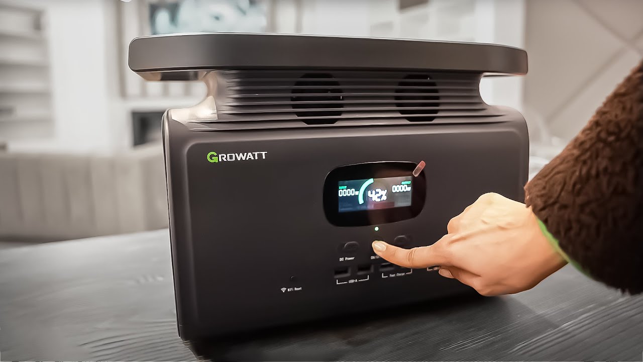 Growatt Infinity 1500 Portable Power Station Review! - YouTube