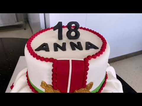 18 yaş doğum günü pastası