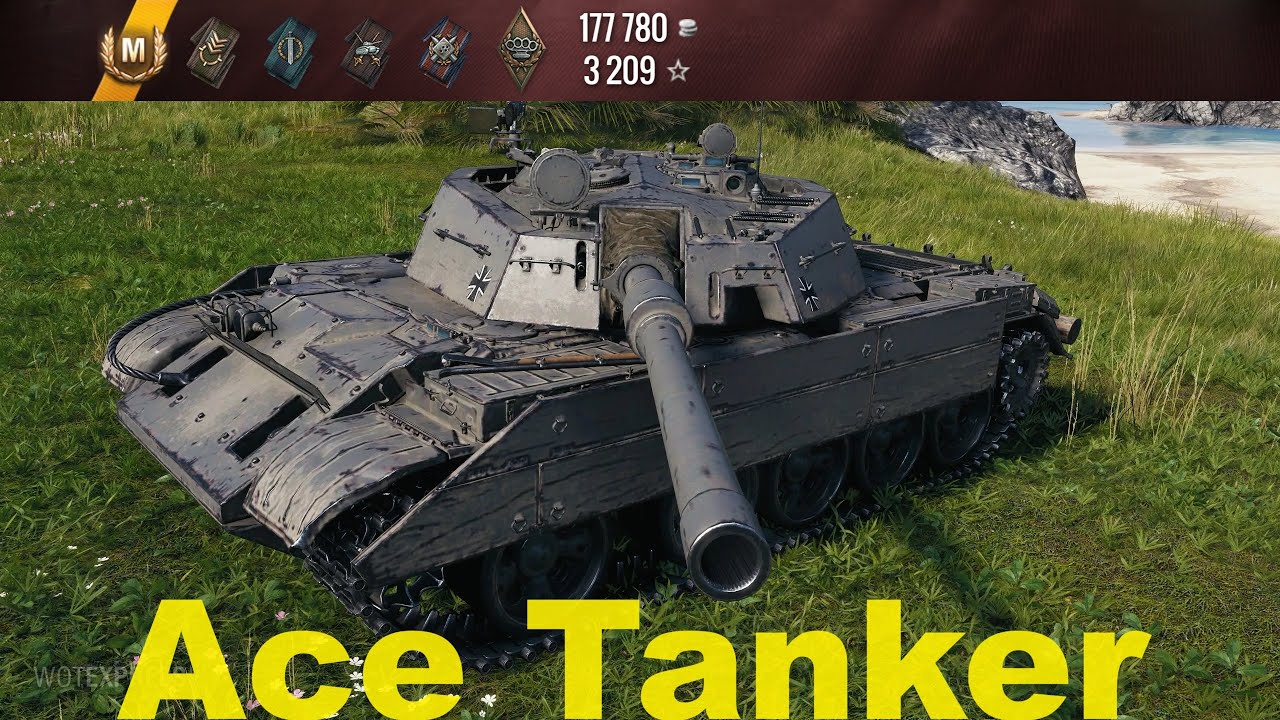 World of Tanks (WoT) - T 54D - Ace Tanker - [4K] - YouTube