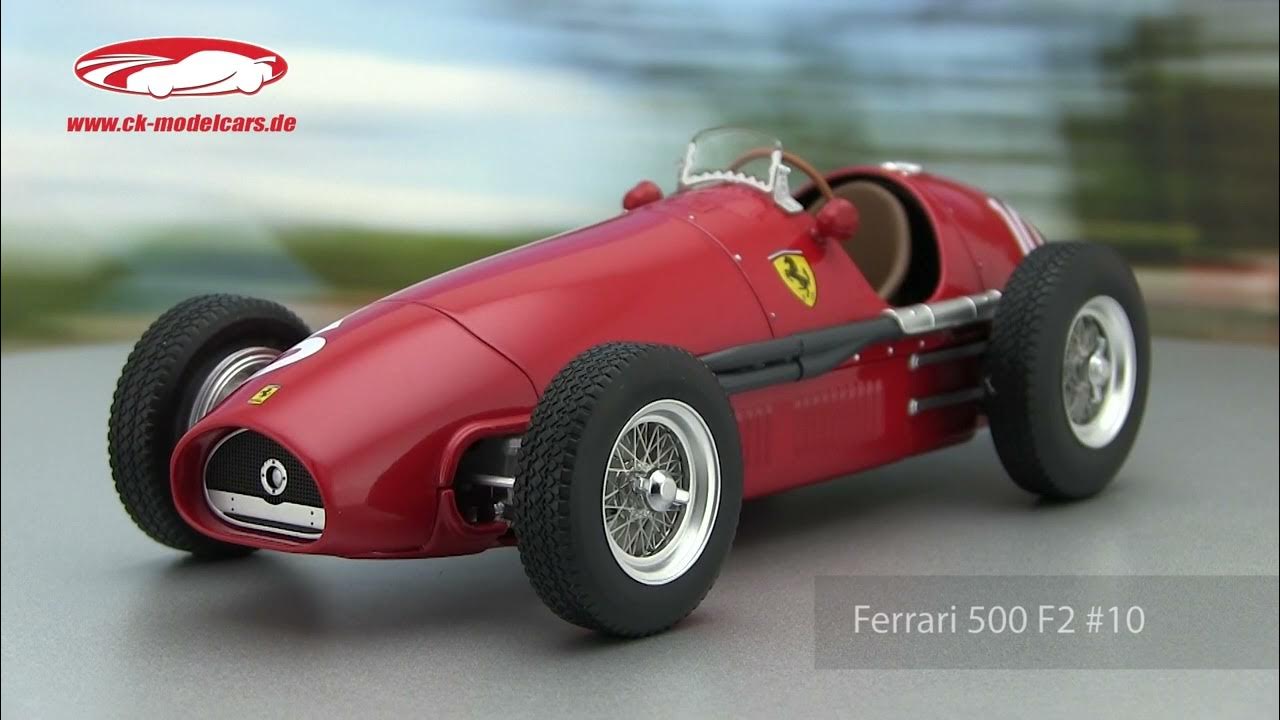 ck-modelcars-video: A. Ascari Ferrari 500 F2 #10 Sieger Argentinien GP F1 Weltmeister 1953 CMR ...