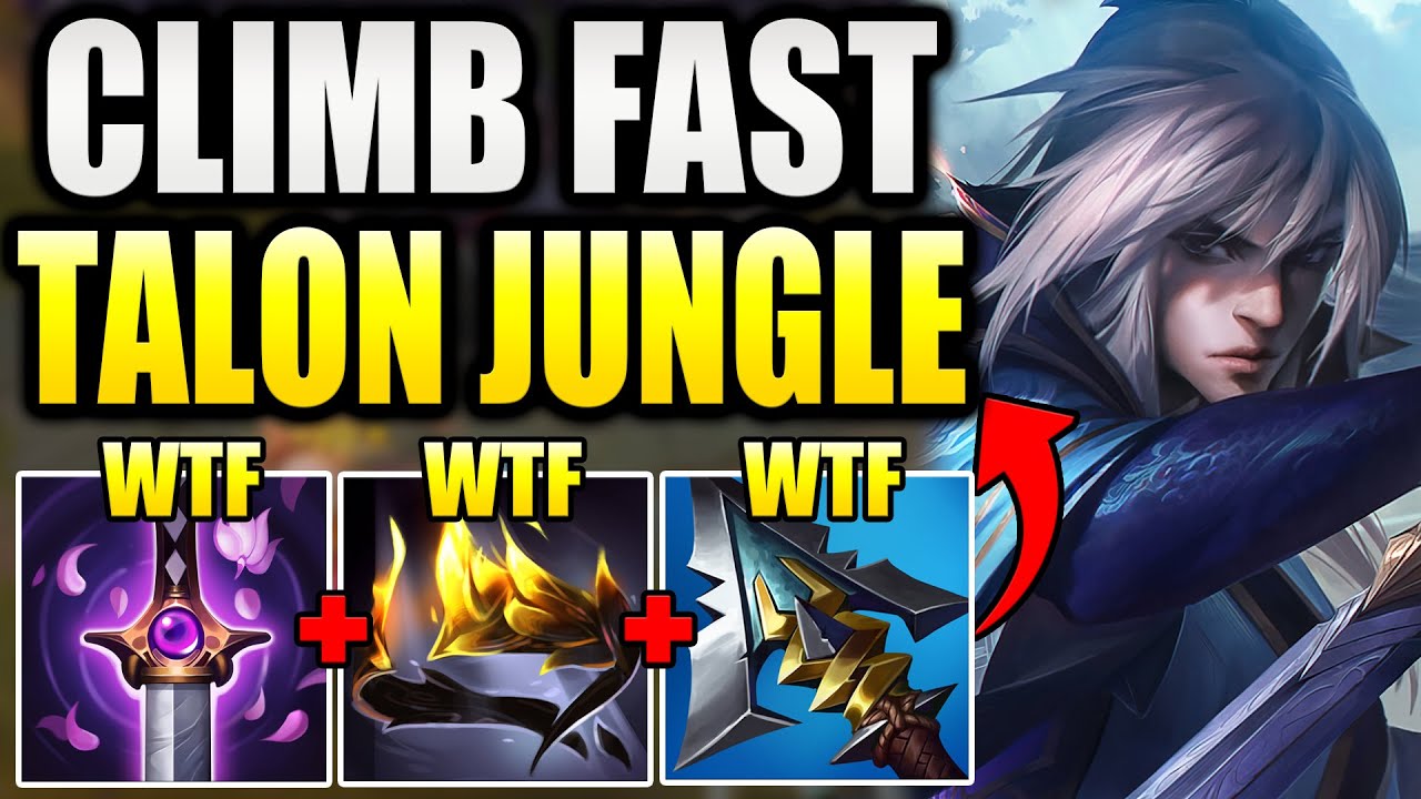 HOW TO PLAY TALON JUNGLE & EASILY CLIMB FAST IN SOLO Q! - YouTube