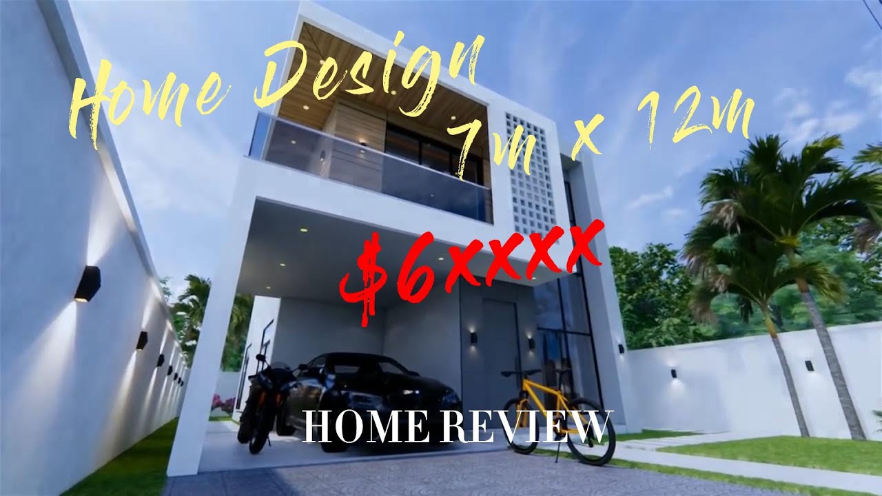 ម៉ូតផ្ទះថ្មីៗ/ Modern House design 7m x 12m - YouTube