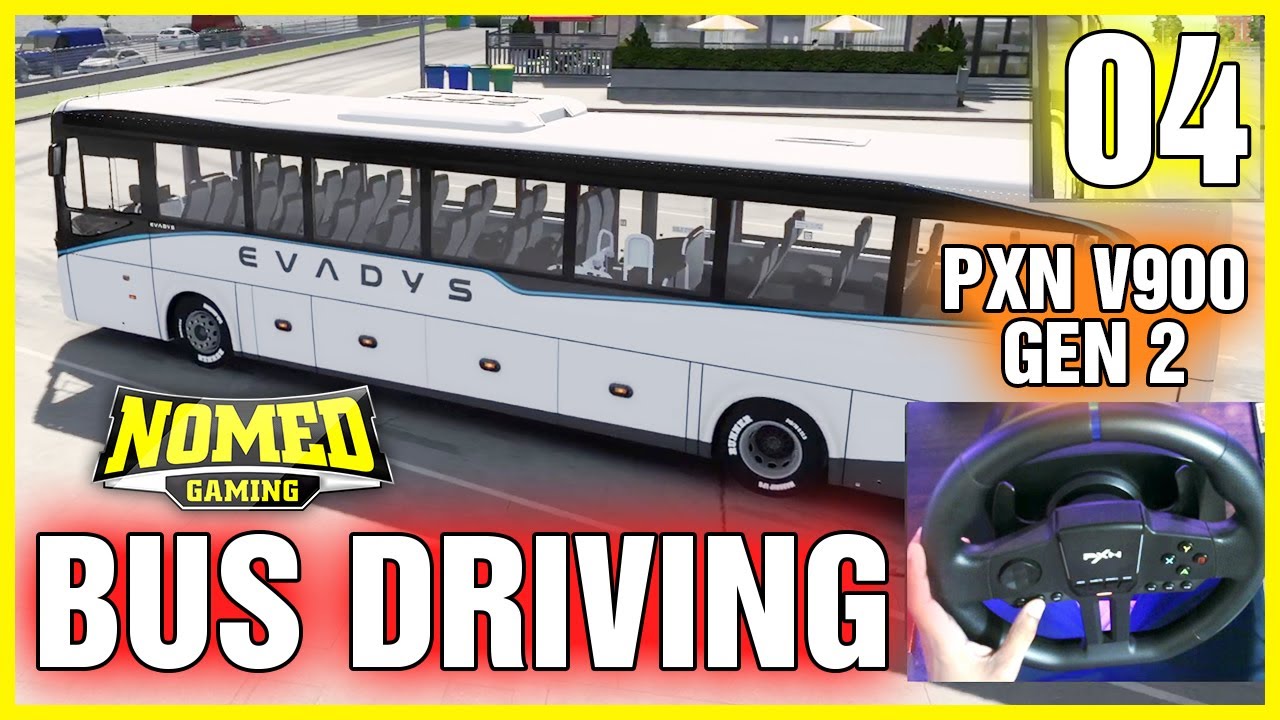 Bus Drawing 04 | ETS2 | Nomed Gaming | PXN V900 Gen2 - YouTube