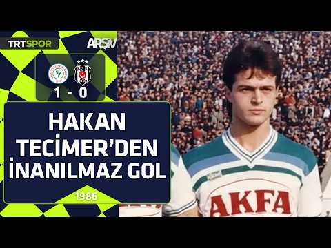 Rizespor - Beşiktaş: 1-0 (1986-87 sezonu) Hakan Tecimer'den inanılmaz gol