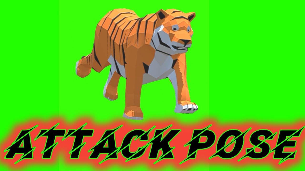 lion attack pose ll lion run pose - YouTube