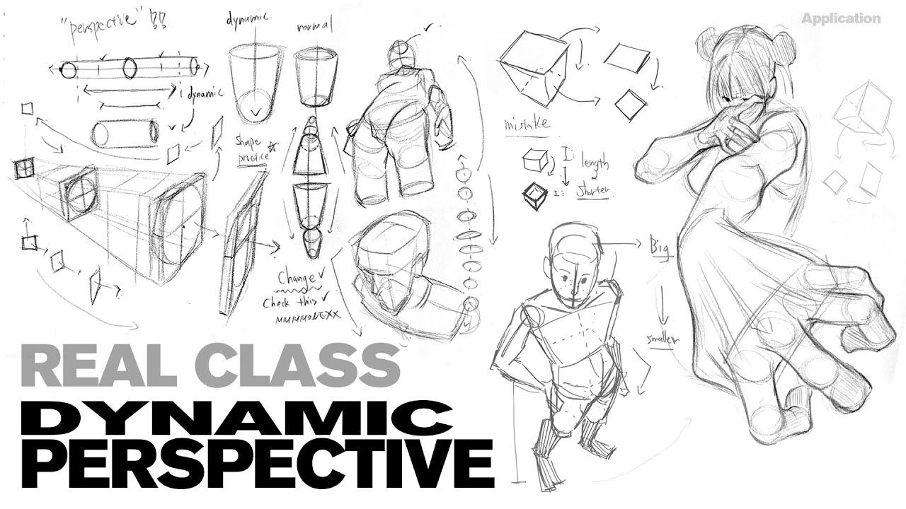 REAL CLASS - DYANMIC PERSPECTIVE POSE CLASS - YouTube