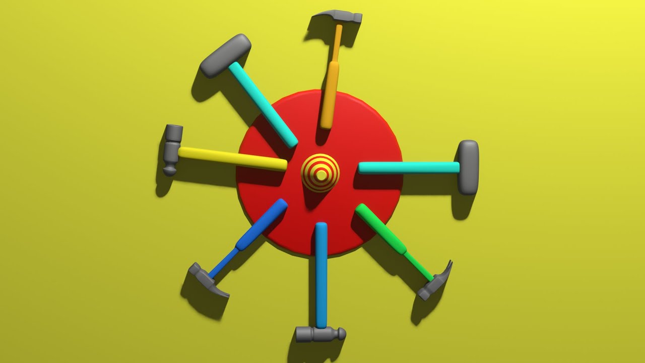 Personally, I'm A Fan Of Hammers - Blender Animation - YouTube