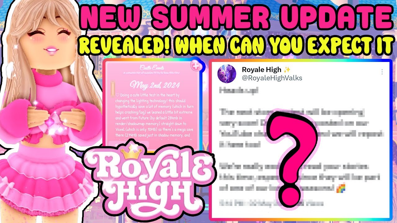 NEW Summer Update Revealed! When Can You Expect It? Royale High Update ...