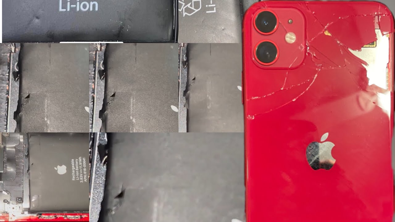 VLOG | My iPhone 📲 Almost Caught Fire 🔥 Due To A Punctured/ Swollen ...