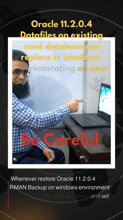 Careful on windows environment| Steps for Restore Oracle RMAN on Windows | should be careful ...