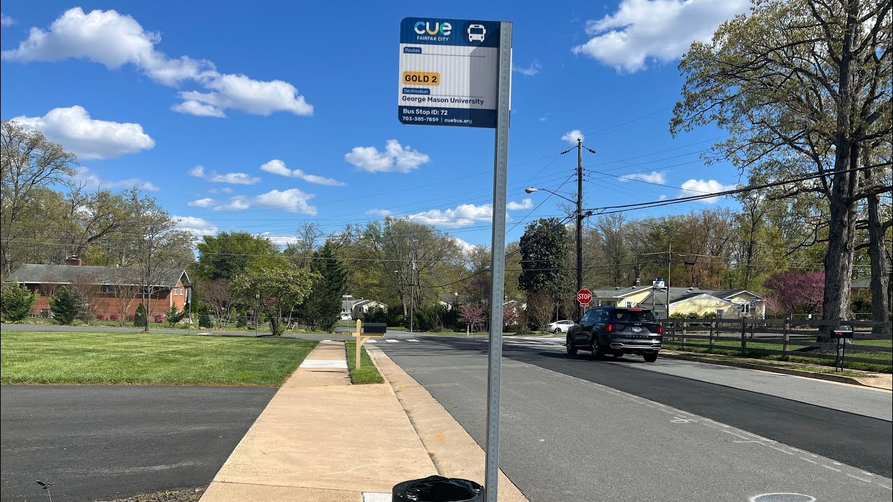 New - No Money! “CUE” Bus Ride, Fairfax City, El Hogan to West St - YouTube