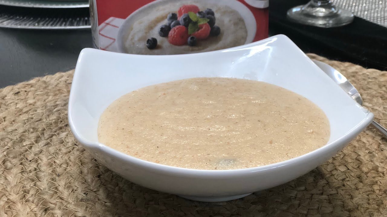 How to make Haitian style cream of wheat porridge (labouyi) - YouTube