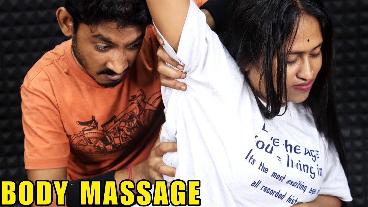 He Received Body Massage By Master Abhijit Head Massage And Hair