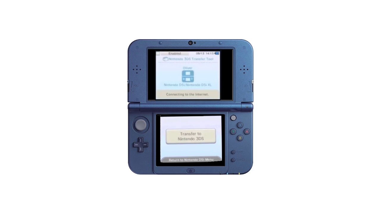 3DS Transfer Tool On The 3DS - YouTube