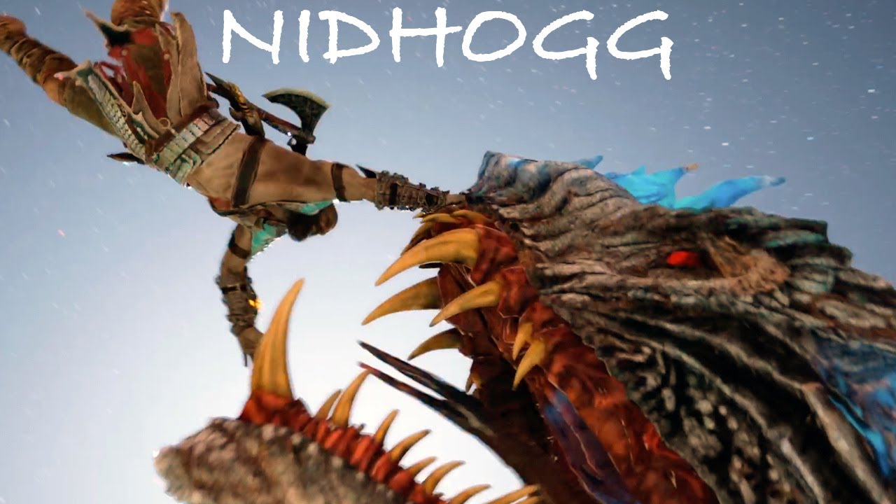God of War Ragnarok NIDHOGG Boss Fight PS5 HD - YouTube