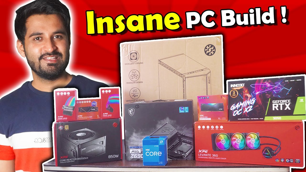Building Gaming PC For YouTubers/Powerful Users ! [Featuring XPG] - YouTube