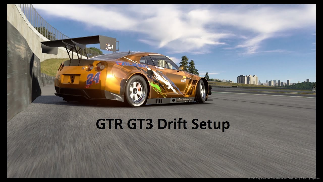 Gran Turismo SPORT: Drift Setup GTR GT3 - YouTube