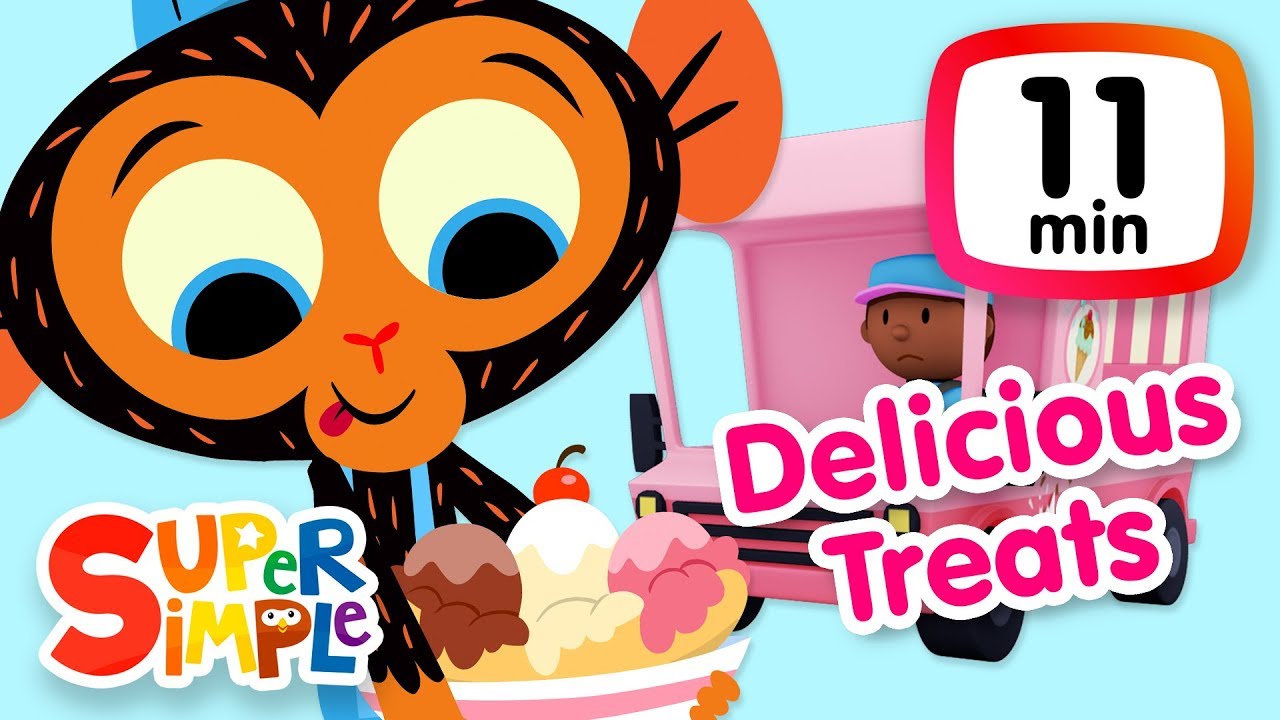 The Super Simple Show - Delicious Treats | Cartoons For Kids - YouTube