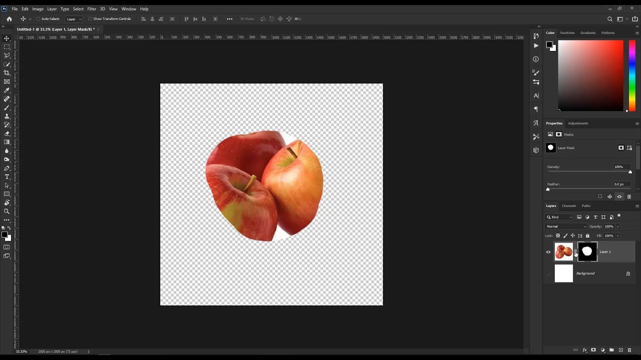 Photoshop Introduction of Mask Part 01 - YouTube