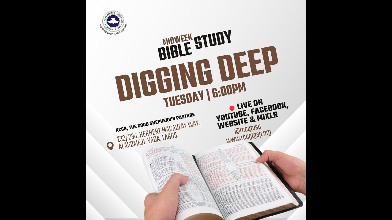 Digging Deep Service | Tue December 17 2024 - YouTube