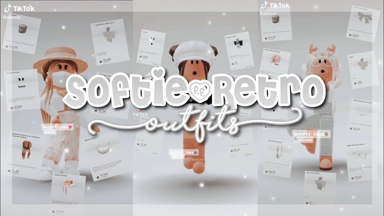 RETRO • SOFTIE aesthetic outfit tik toks! 🖤 - YouTube