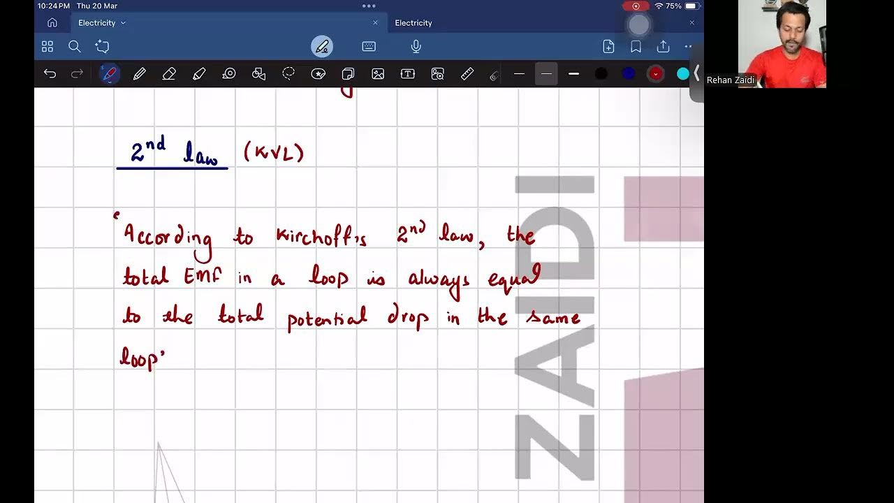 Electricity & DC Circuits | AS Physics | Lecture 6 - YouTube