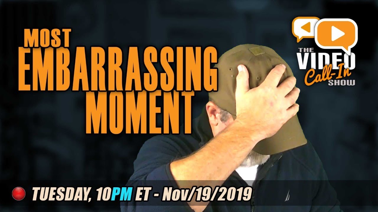 TOPIC: Your Most Embarrassing Moment! 🔴 Live Video Call-In Show - YouTube
