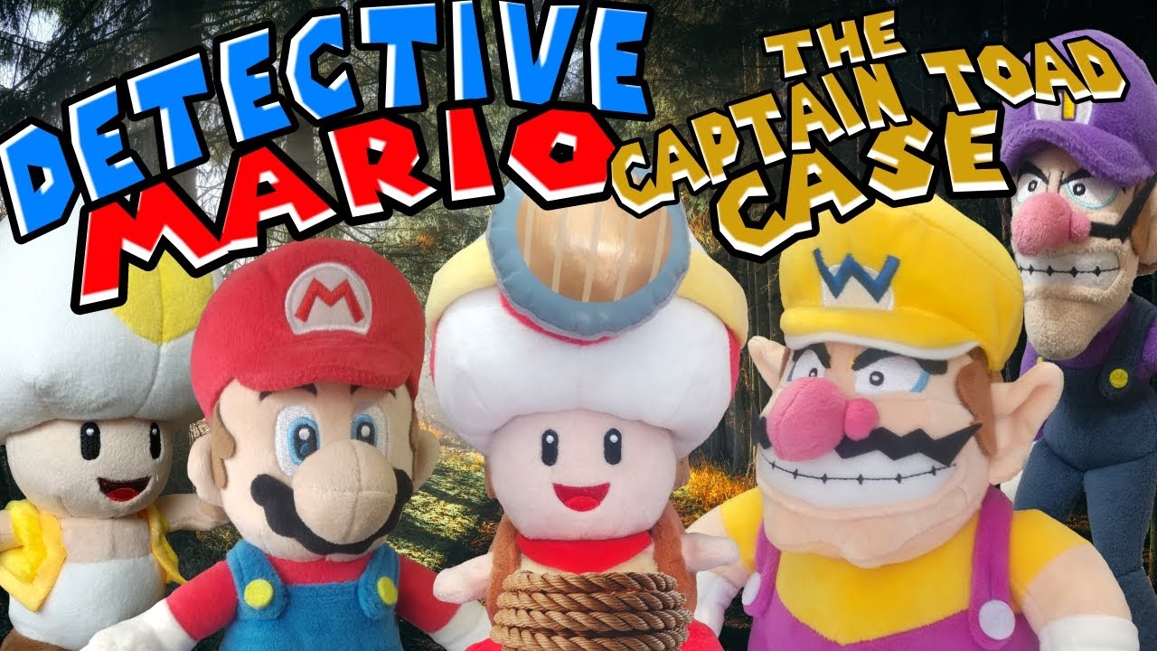 Detective Mario: The Captain Toad Case - Super Mario Plush Video - YouTube