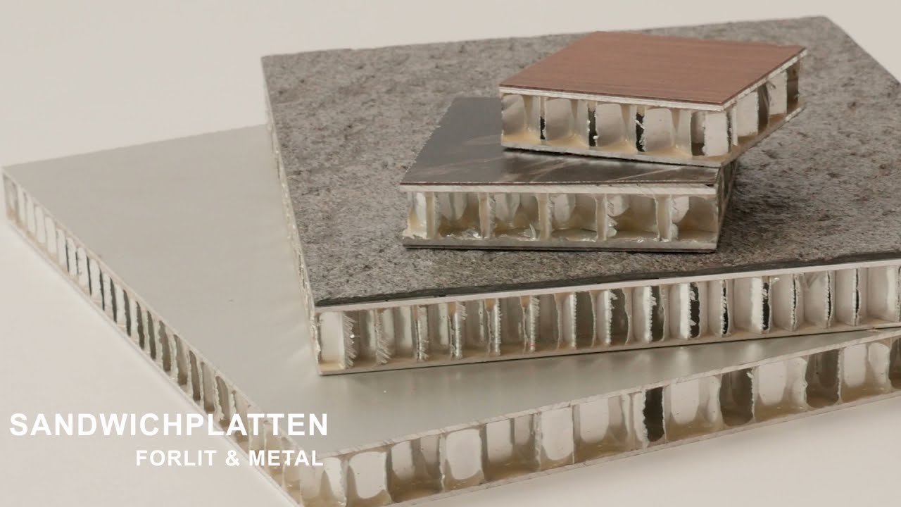Forlit & Metal - Sandwichplatten mit Wabenkern - YouTube
