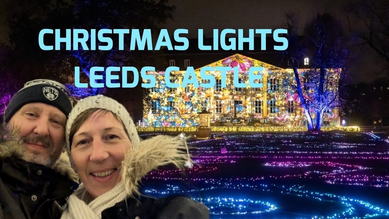 CHRISTMAS LIGHT' TRAIL AT LEED'S CASTLE KENT UK - YouTube
