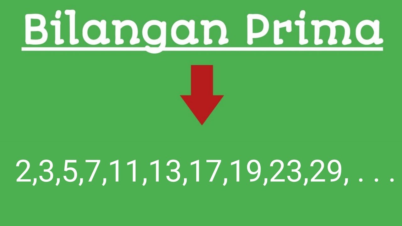 Cara Mudah Menentukan Bilangan Prima #Part 3 || Matematika Kelas 4 SD ...
