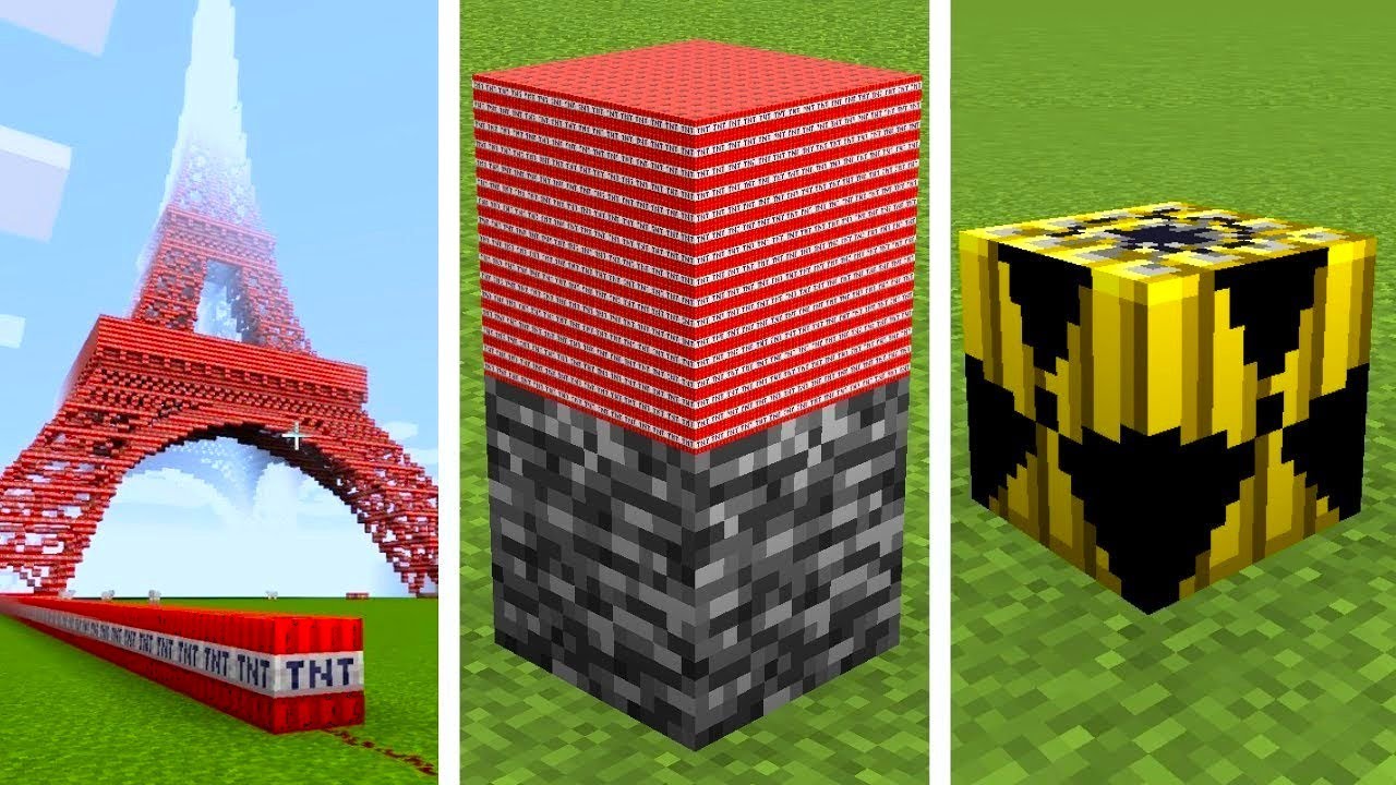 10 minecraft experiments in one video - YouTube