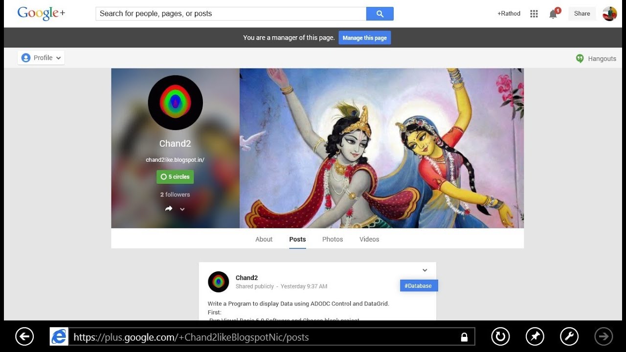How to Make Animated Google + Plus Profile Picture - YouTube