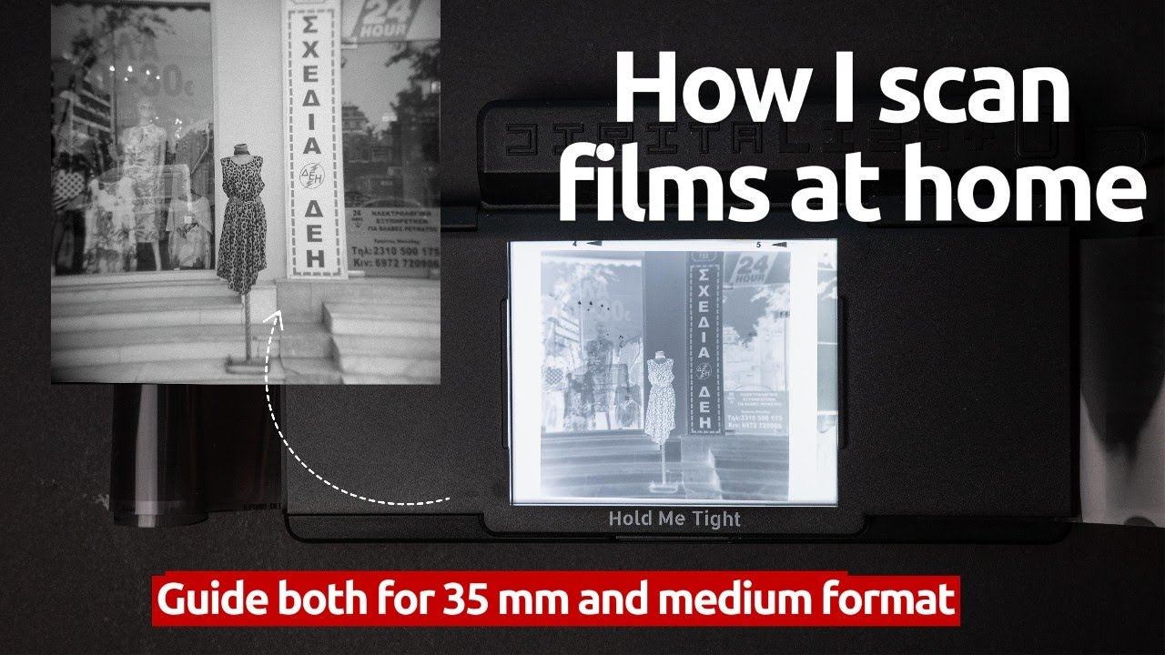 📸 How I Scan 35mm and Medium Format Negatives - YouTube