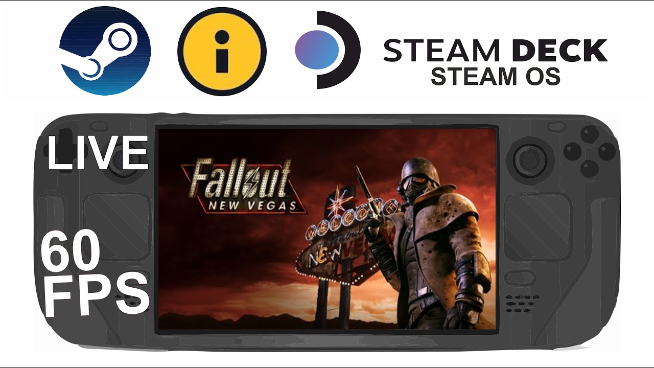 Fallout New Vegas on Steam Deck/OS in 800p 60Fps (Live) - YouTube