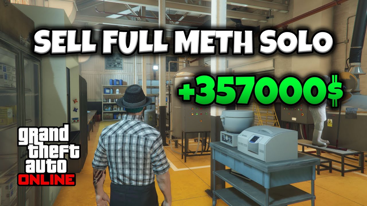 GTA 5 Online - Selling Full Meth Solo - YouTube