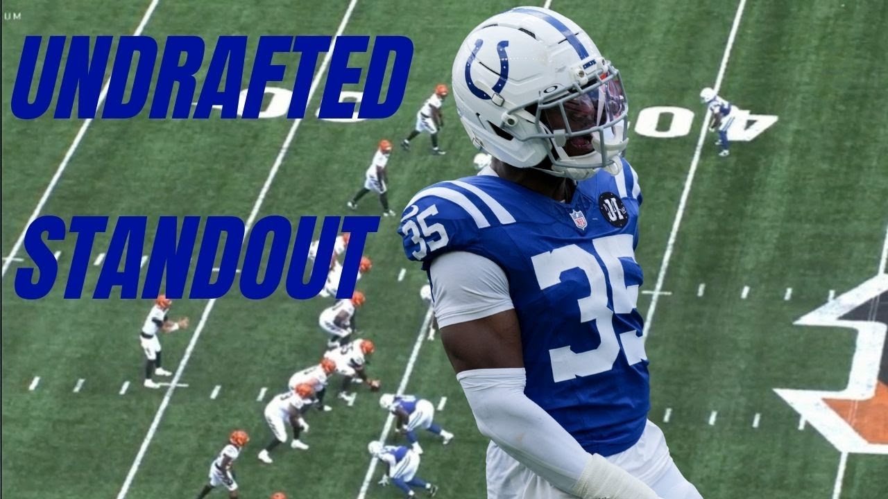 Johnathan Edwards MAKES THE COLTS | Film Room - YouTube