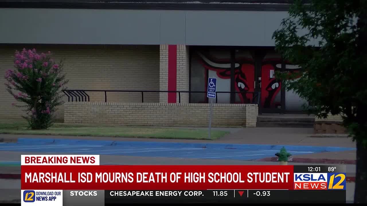 Marshall ISD mourns death of high school student - YouTube