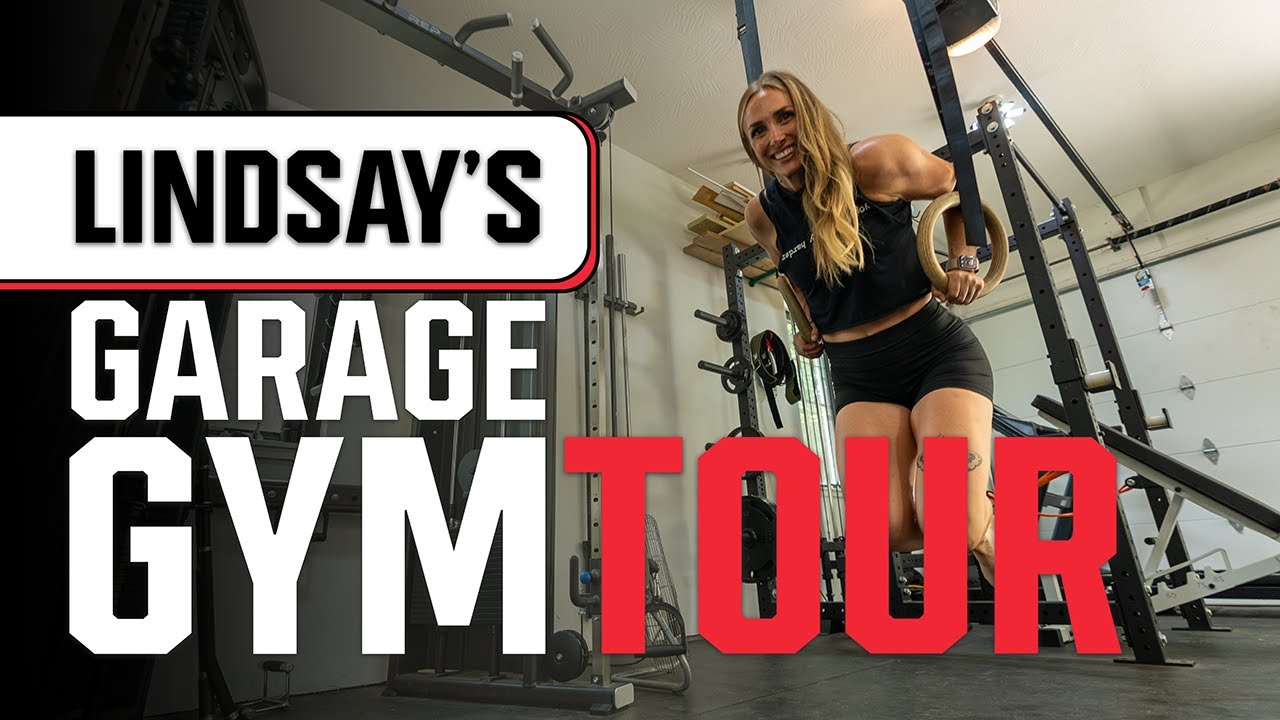 Lindsay's Garage Gym Tour! - YouTube