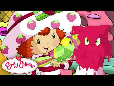 Emily Erdbeer 🍓 Die Katze macht ein Durcheinander! 🍓 Karikatur für Kinder