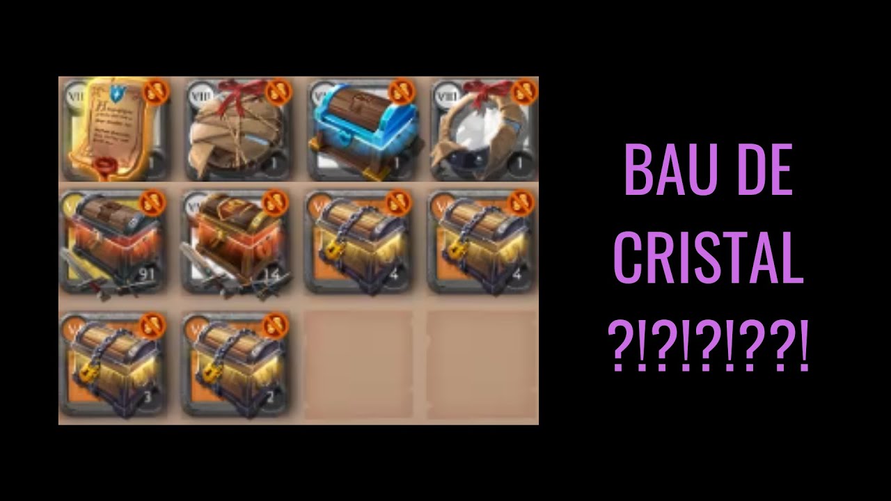 QUANTO CONSEGUI NOS BAUS DA TEMPORADA??? || CRYSTAL CHEST || ALBION ...