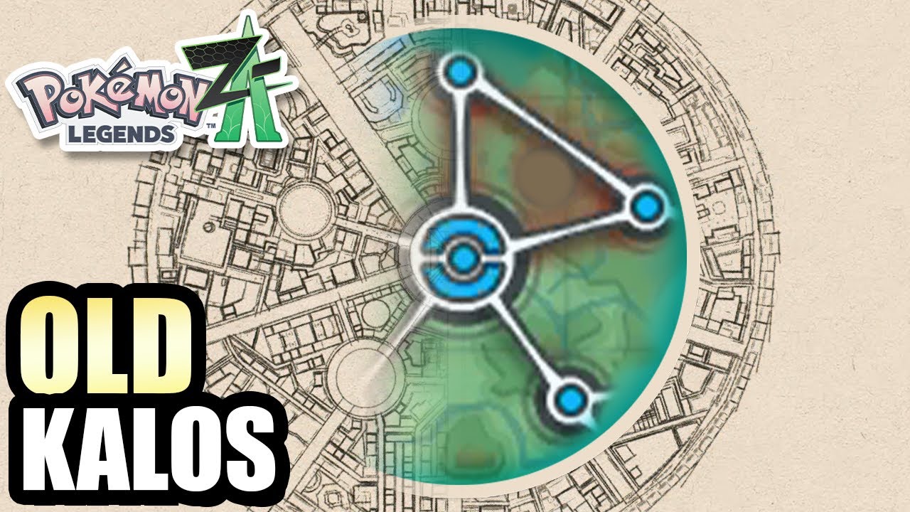 Odd Coincidence with Pokemon Legends Z-A's Map - YouTube