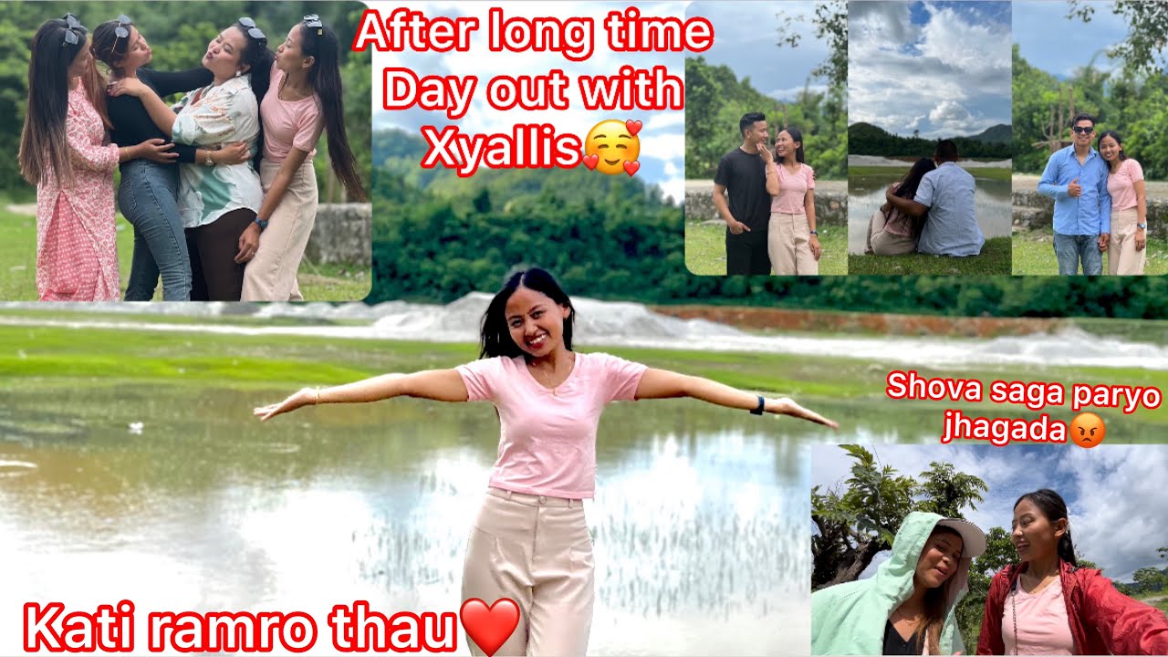 Shova saga paryo jhagada😡|| After long time day out with xyallis🥰 ...